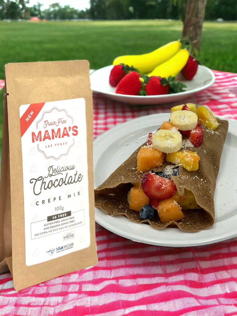 Chocolate Crepe Mix 4 Pack | Gluten Free | Grain Free Mama’s