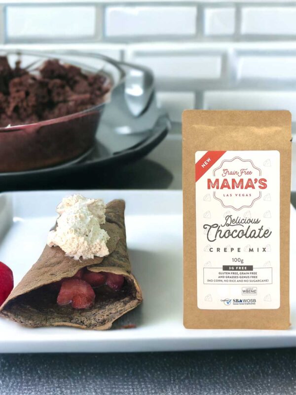 Chocolate Crepe Mix 4 Pack | Gluten Free | Grain Free Mama’s
